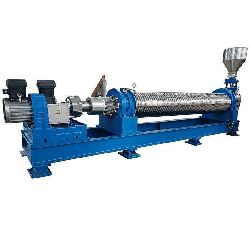 Siemens Main Motor Pipe Spiral Plastic Extruder for Automatic Coiling ...